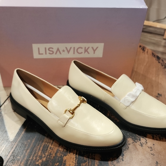 Lisa Vicky | Shoes | Lisa Vicky Zany Loafer In Natural Sheep W M New In ...